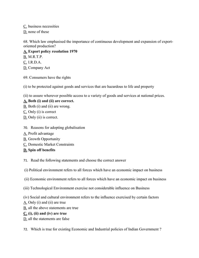 Commerce mcq m and a | PDF | Mergers and Acquisitions | Business Banking & Finance