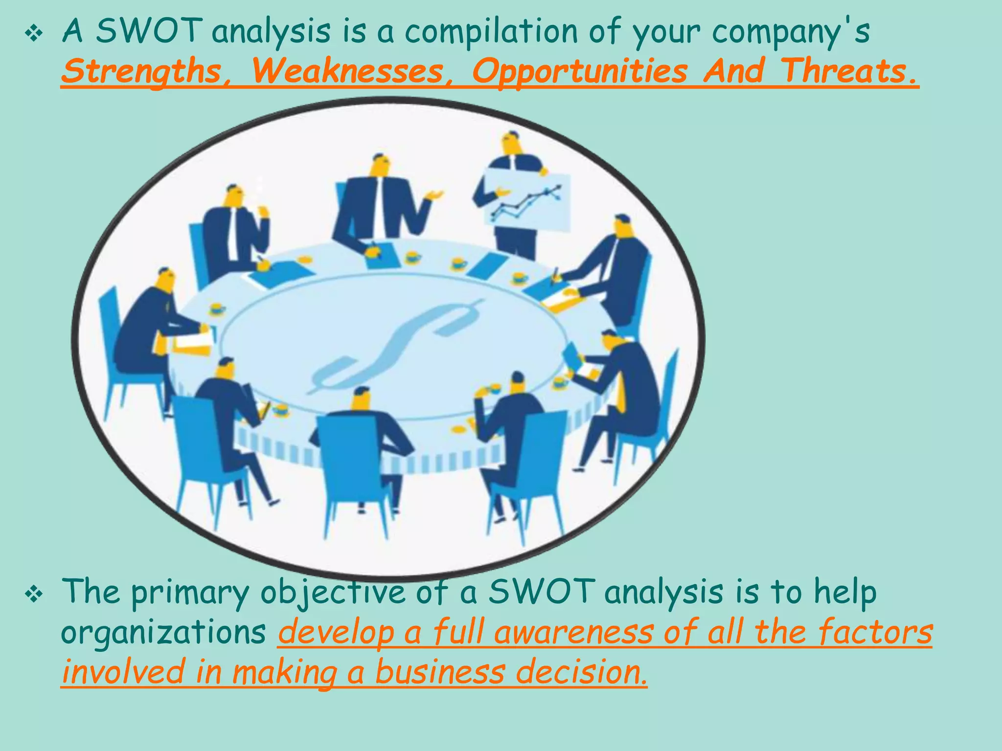 SWOT Analysis of Tata | PPTX