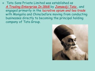 SWOT Analysis of Tata | PPTX