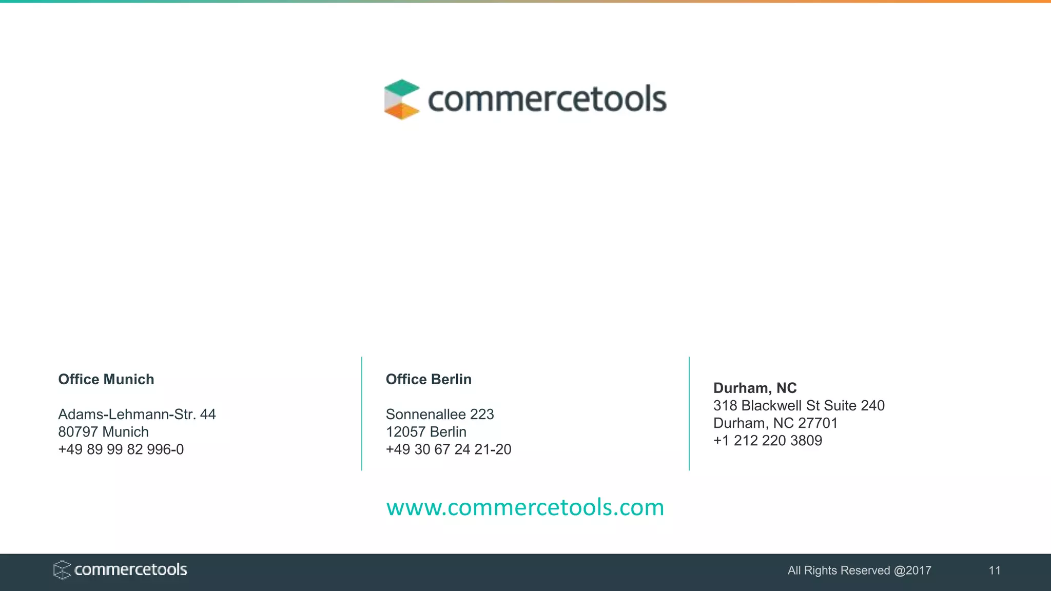 Multi-tenancy: A Core commercetools Differentiator | PPT