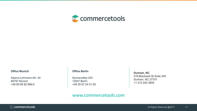 Multi-tenancy: A Core commercetools Differentiator | PPTX