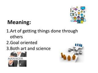 commerce unit 1 PPT- PROCESS OF manageme | PPT