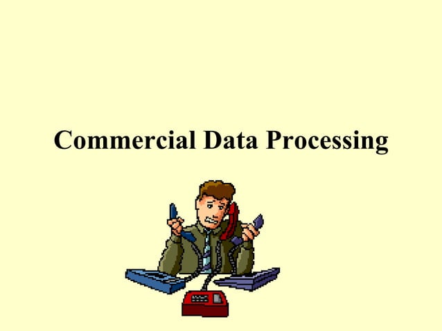 Commercial Data Processing | PPT