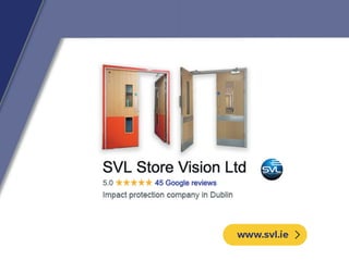 PVC door cladding protection installation, before and after | PPT
