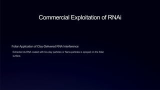 Commercial-Exploitation-of-RNA-Interference/Post-Transcriptional-Gene ...