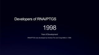 Commercial-Exploitation-of-RNA-Interference/Post-Transcriptional-Gene ...