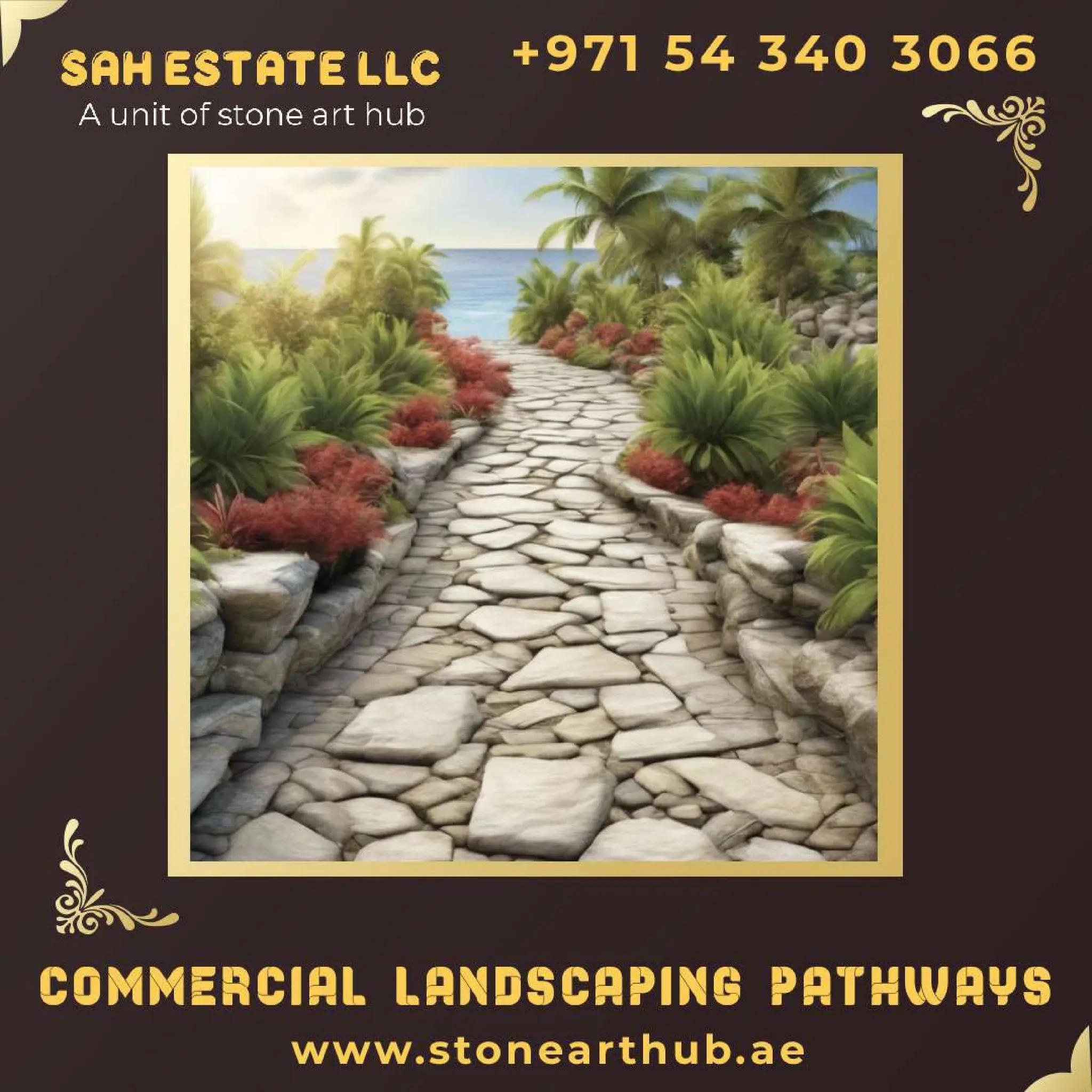 Commercial Landscaping Pathways - SAH ESTATE LLC | PDF