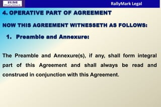 Commercial Agreement- Issues & Implications | PPTX