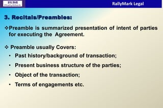 Commercial Agreement- Issues & Implications | PPTX