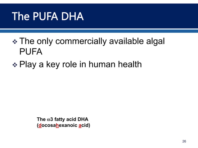 Commercial applications of microalgae | PPTX | Chemistry | Science