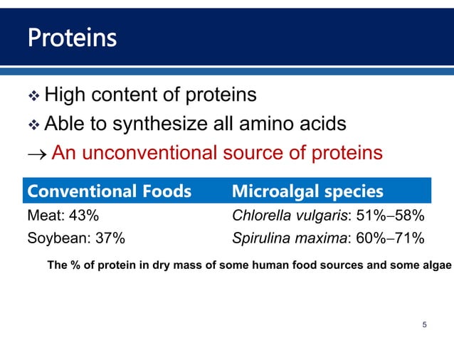 Commercial applications of microalgae | PPTX | Chemistry | Science