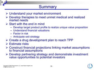 Taking a Commercial Approach To Drug Development | PDF
