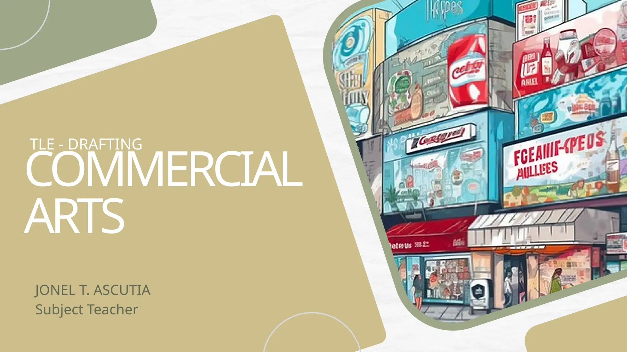 Commercial Arts Presentation - Visual Arts | PPTX