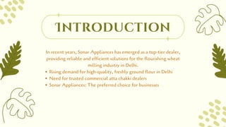 commercial atta chakki dealer in delhi with Sonar Appliances .pdf