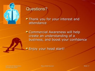 Commercial Awareness | PPT