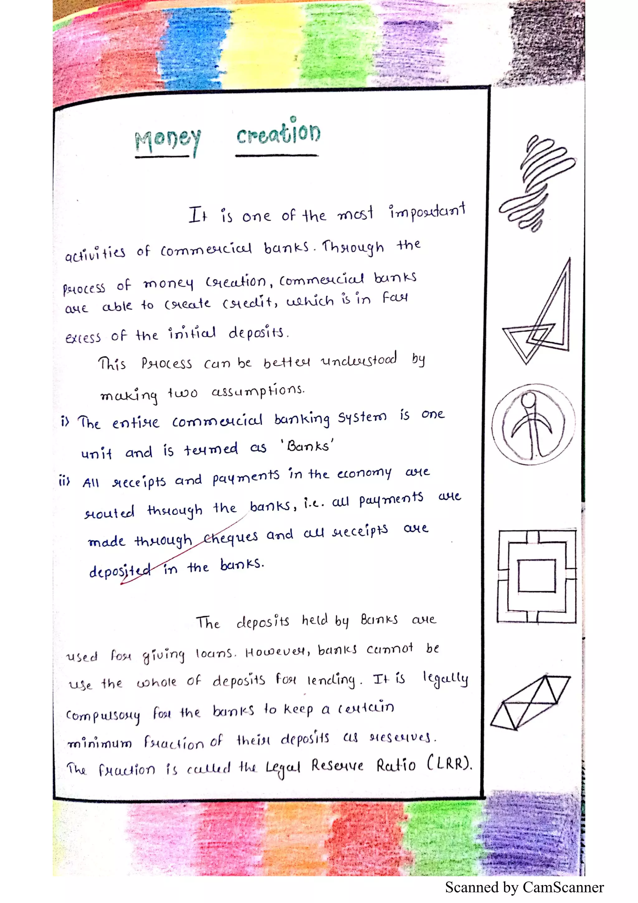 Commercial Bank and its Functions - Economics Class 12 Project | PDF