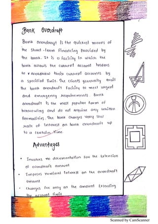 Commercial Bank and its Functions - Economics Class 12 Project | PDF