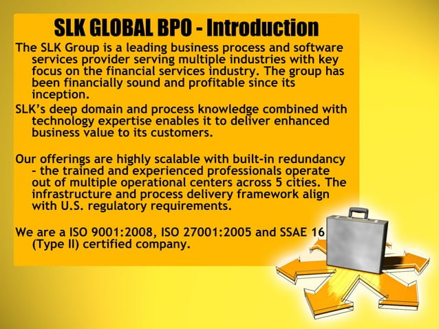 Commercial Banking Services - SLK GLOBAL | PPT | Business Banking ...