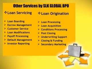Commercial Banking Services - SLK GLOBAL | PPT | Business Banking ...
