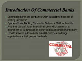 Commercial banks | PPTX