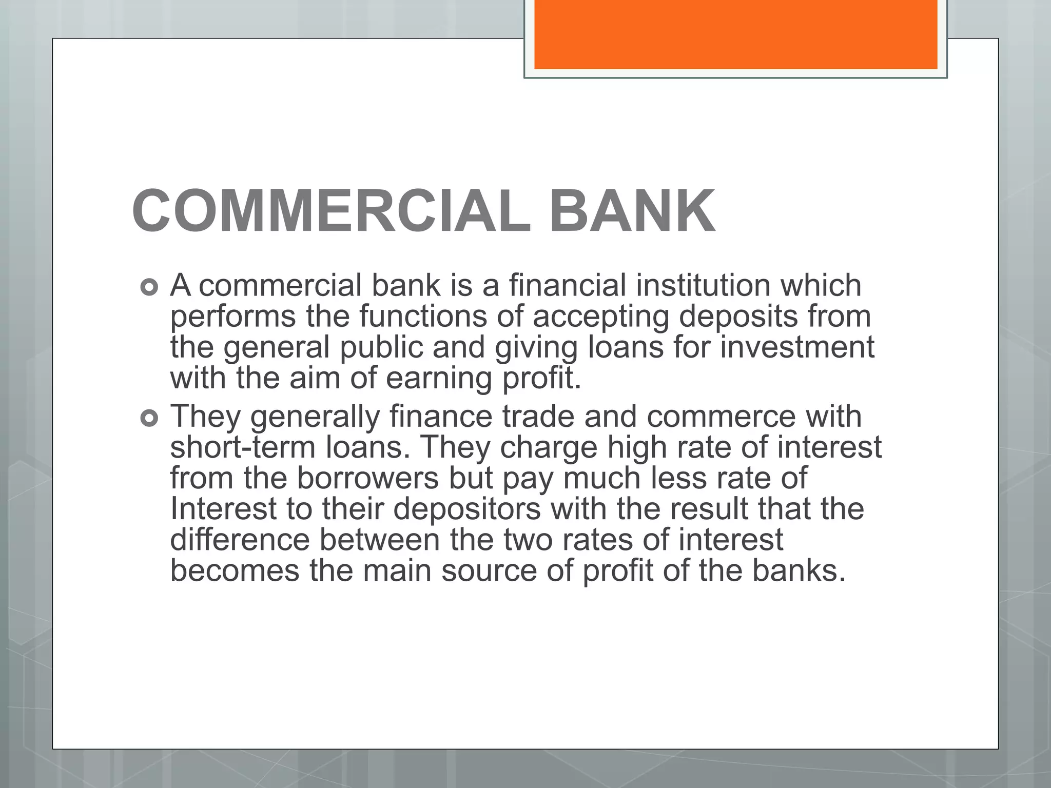 Commercial banks economics by vsnv ppt | PPTX