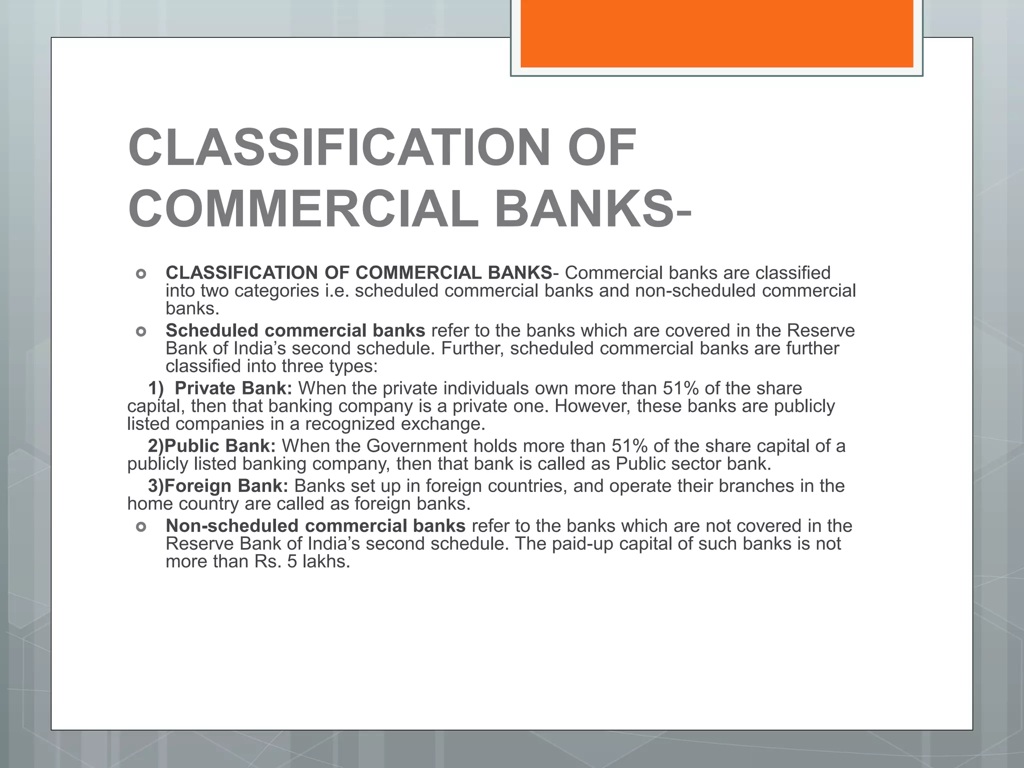 Commercial banks economics by vsnv ppt | PPTX