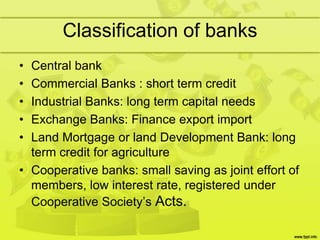 Commercial banks in india | PPTX