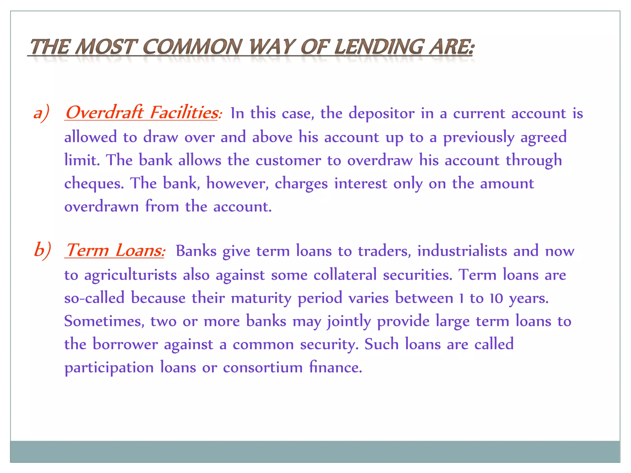 Commercial banks & its functions | PPTX