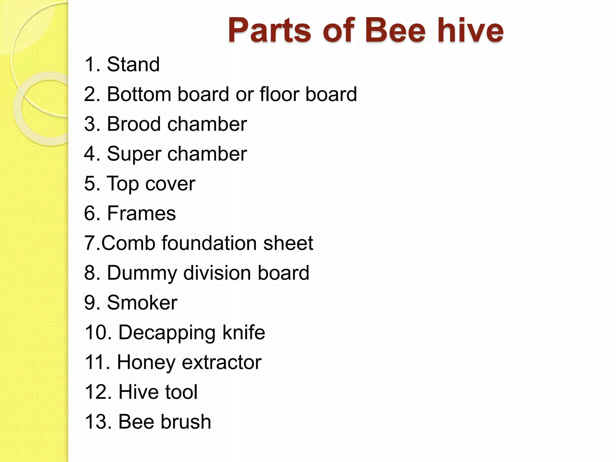 Commercial bee keeping | PPTX