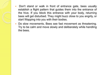 Commercial bee keeping | PPTX