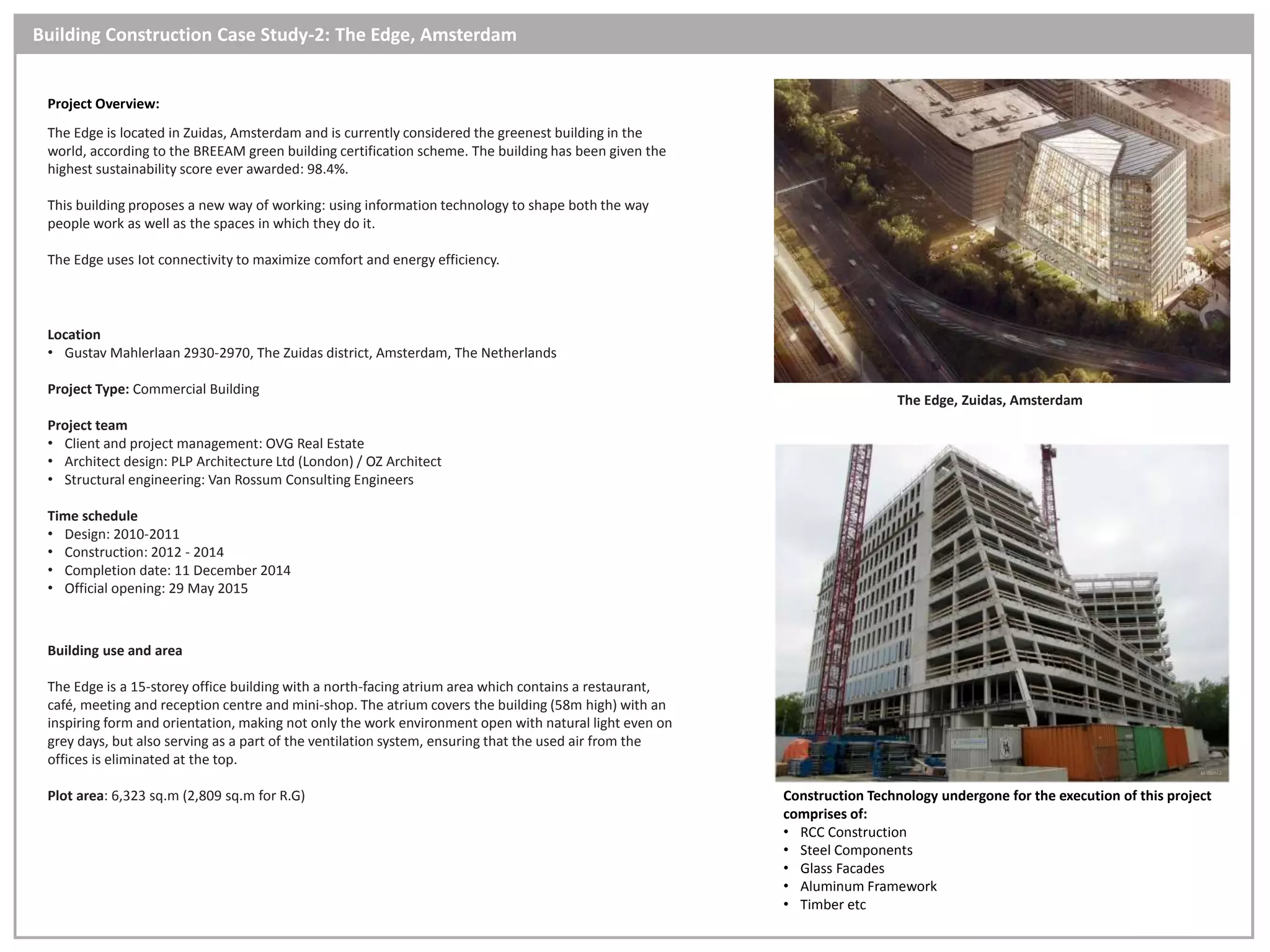 Sustainable Office Buildings | PPTX
