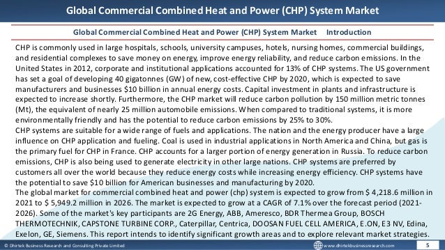 Commercial combined heat and power (chp) system market | PDF