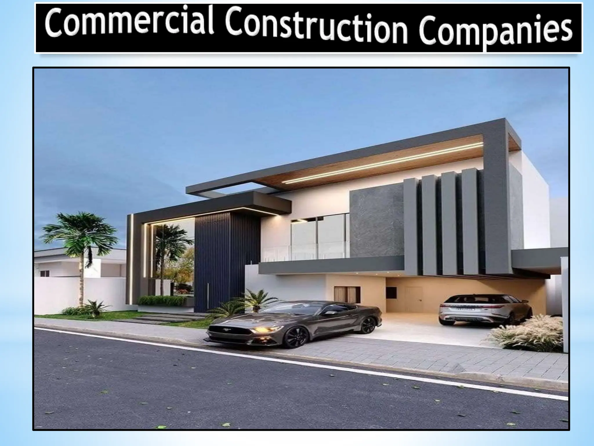 Commercial Building Construction Companies Coimbatore | PPTX
