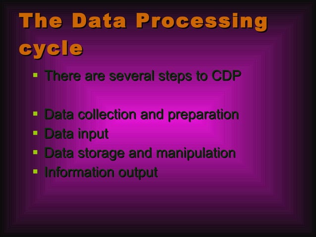 Commercial Data Processing Intro | PPT