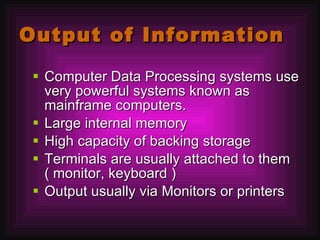 Commercial Data Processing Intro | PPT