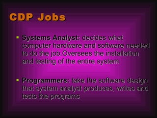 Commercial Data Processing Intro | PPT