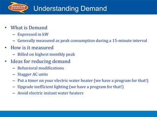 Commercial demandrates austin energy | PPT