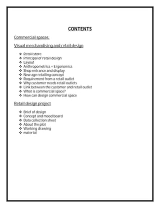 Commercial Design Project | PDF