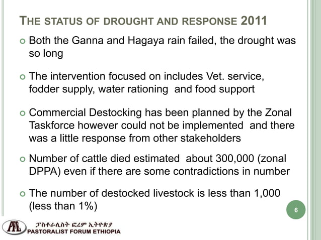 Commercial destocking pastoralist areas of Borena | PPT