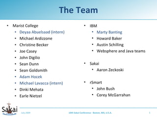 Commercial Development And Sakai | PPT