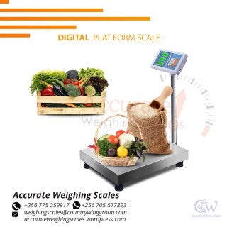 Commercial digital TCS platform weighing scales | PDF