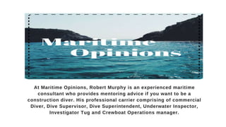 Commercial dive supervisor | PPTX