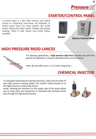 Commercial electric pressure washer-PressureJet | PDF