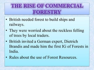 Commercial forestry | PPTX