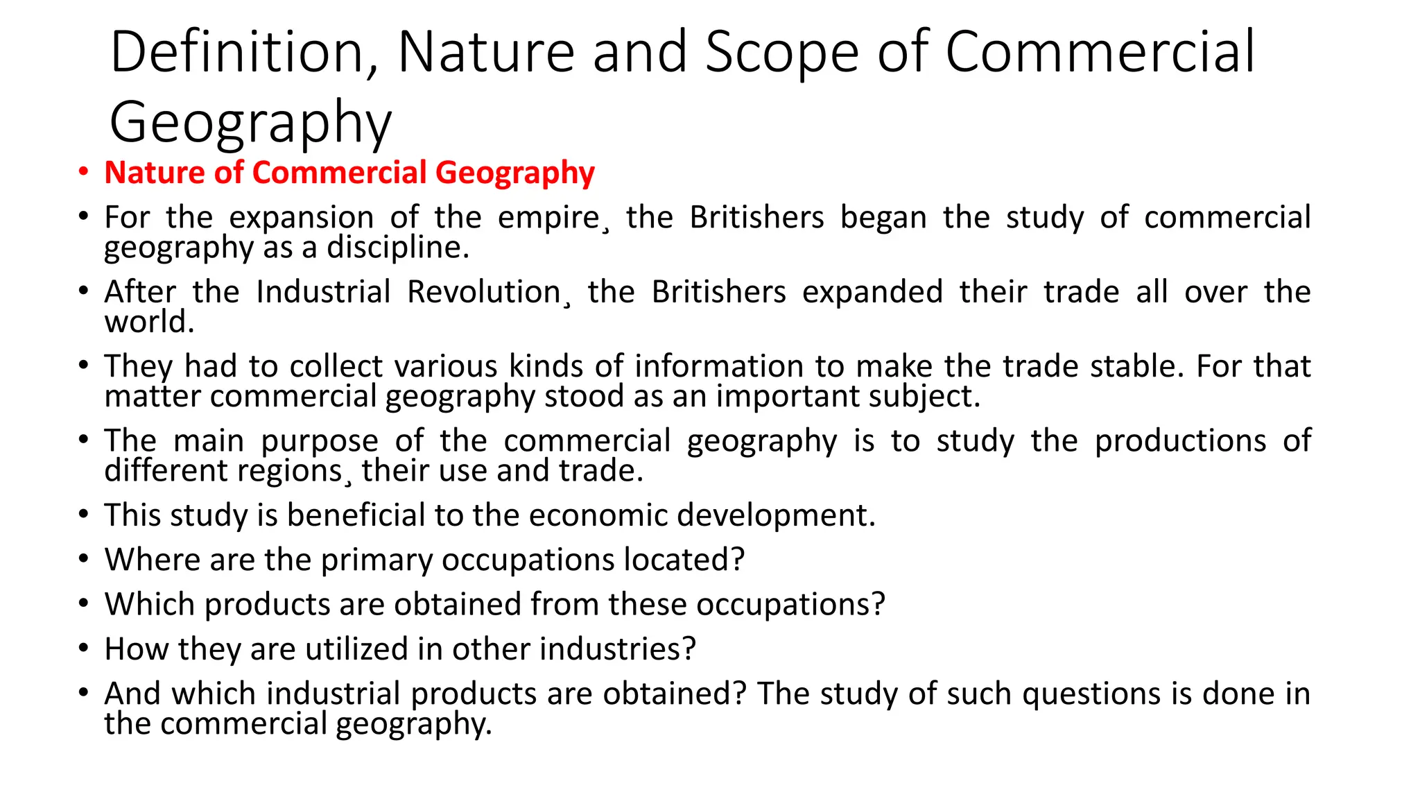 Commercial Geography PPT Unit 1 2 3 4.pptx