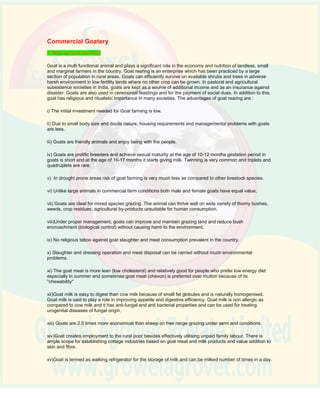 Commercial Goatery Guide | PDF