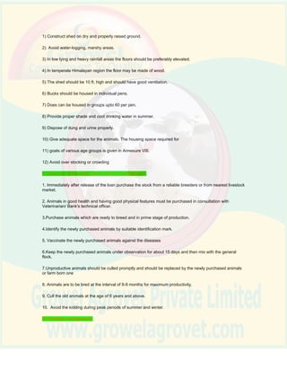 Commercial Goatery Guide | PDF