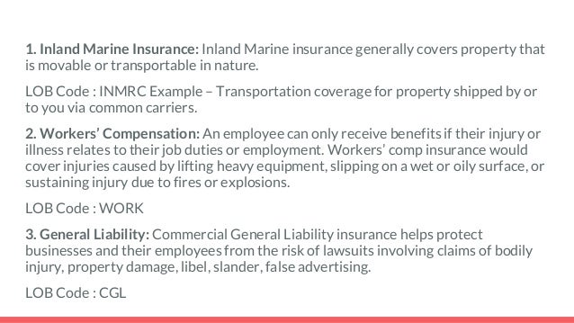 Commercial Insurance - Introduction and Types.pptx