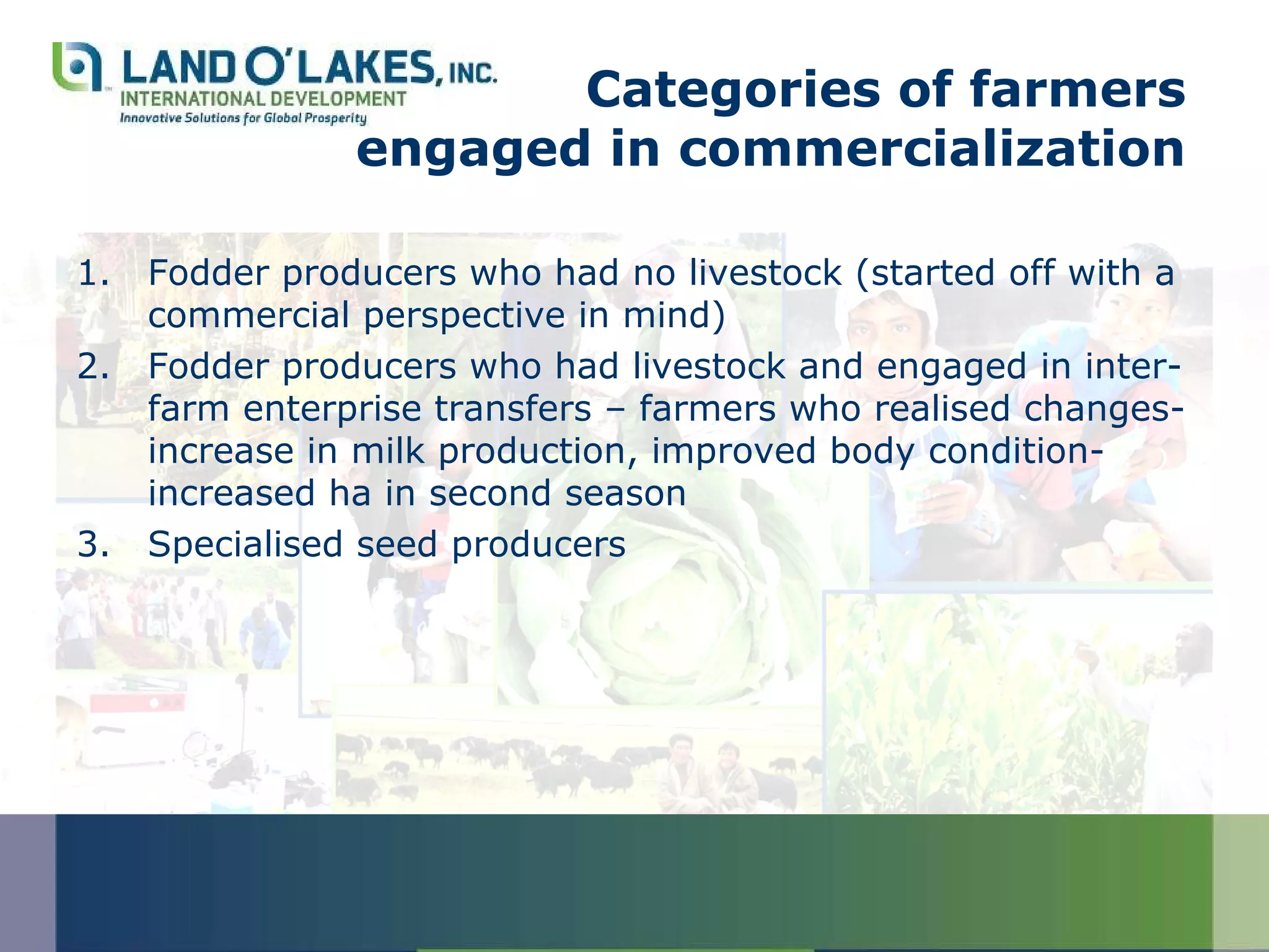 Commercialisation of fodder & fodder seed production by louise mugweni ...