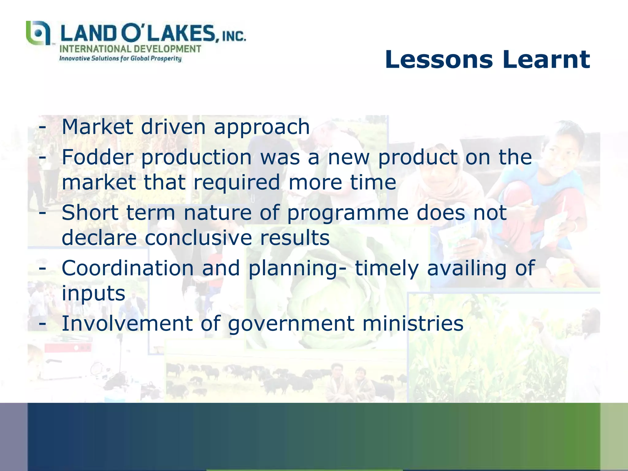 Commercialisation of fodder & fodder seed production by louise mugweni ...